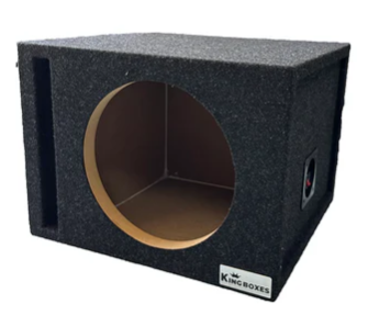 King Boxes S10V Single Vented 10" Subwoofer Box – Factory Direct Car Audio