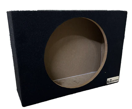 King Boxes ASHALLOWS10 Shallow Single Sealed 10" Subwoofer Box ...