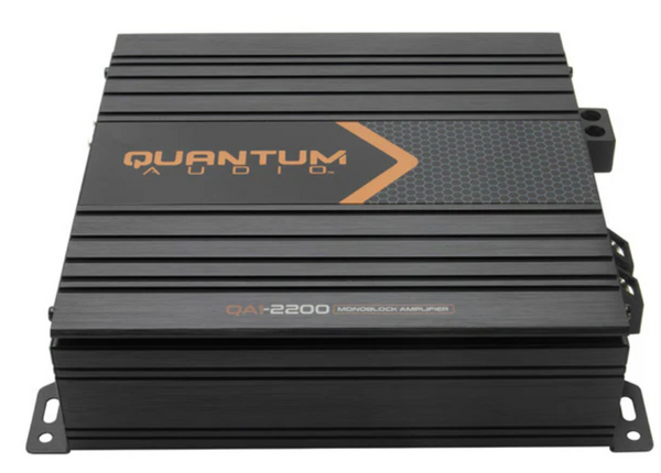 Quantum QA1-2200 Class D 1-channel Amplifier – Factory Direct Car Audio