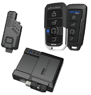 Omega Excalibur RS380 1-Way Remote Start and Keyless Entry – Factory ...