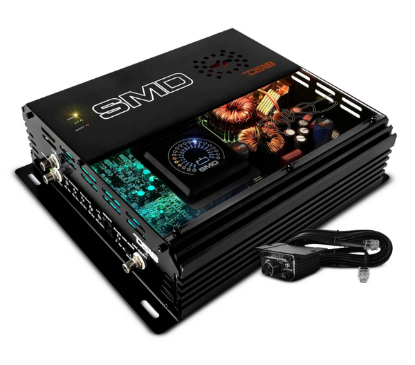DS18 SMD-2000.1D 1-channel Steve Meade Collab Amp 2000W RMS at 1 Ohm ...
